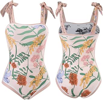 Amazon.com: FEMBOY Reversible Swimsuit for Women One Piece Swimsuit ...