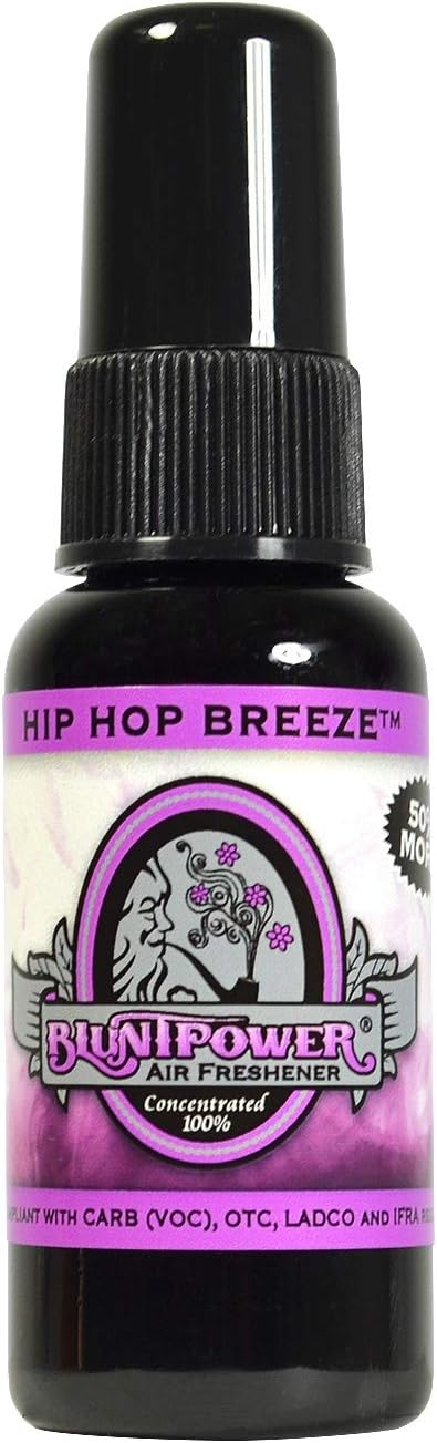 Amazon.com: Bluntpower Air Freshener Blunt Power Spray (Hip Hop Breeze ...