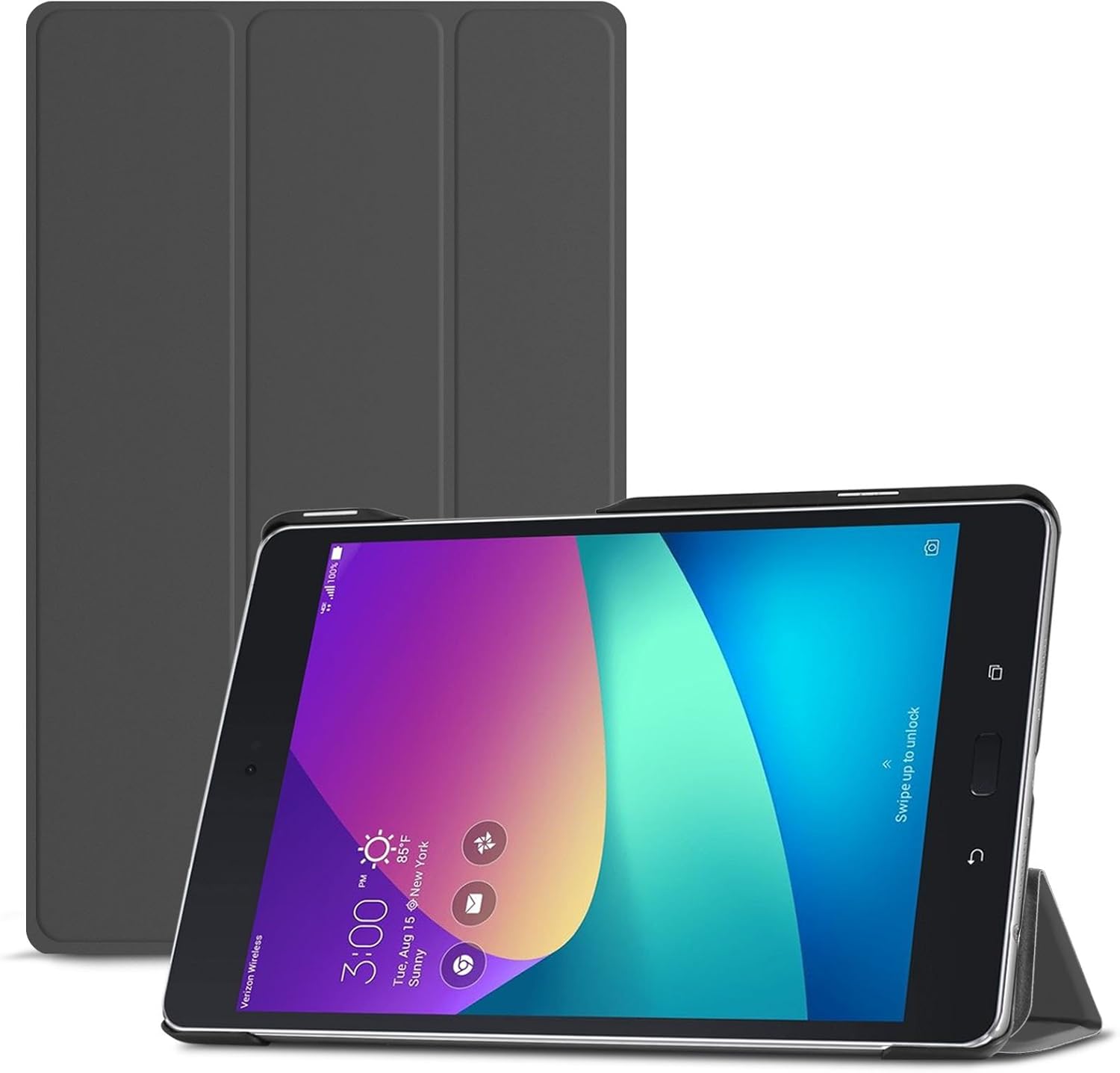 Amazon.com: Infiland Verizon ASUS ZenPad Z8s Case- Tri-Fold Ultra Slim ...