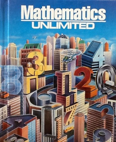 Mathematics Unlimited Schoolbook, Hardcover 1987 (Mathematics Unlimited ...