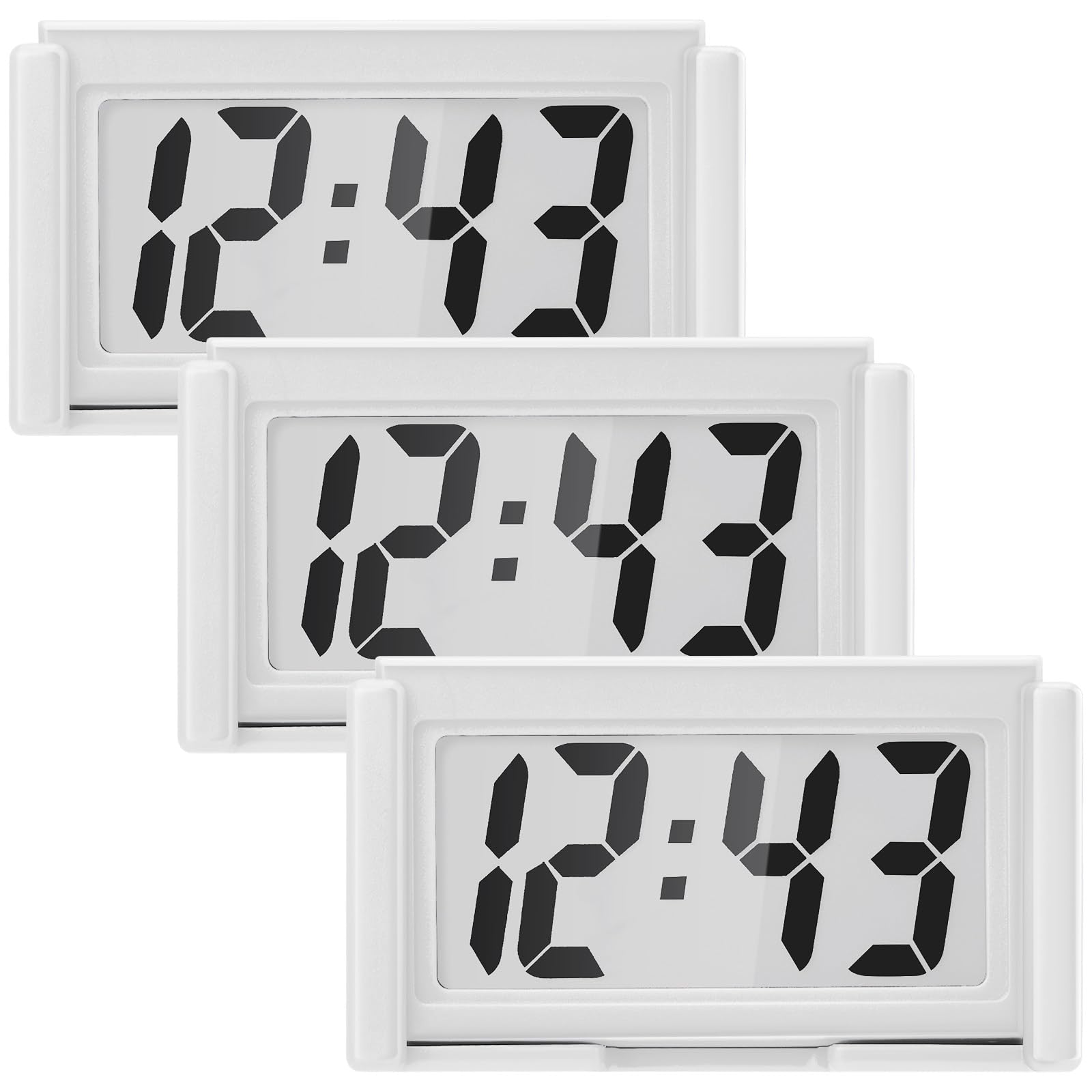 Snapklik.com : Frienda 3 Pieces Mini Digital Clock Small Digital Clock ...