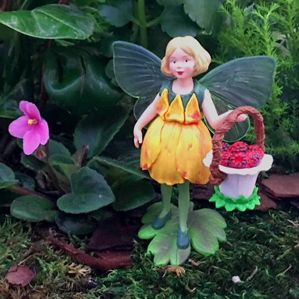 Amazon.com : Flower Fairies Secret Garden - Buttercup Fairy… : Patio ...