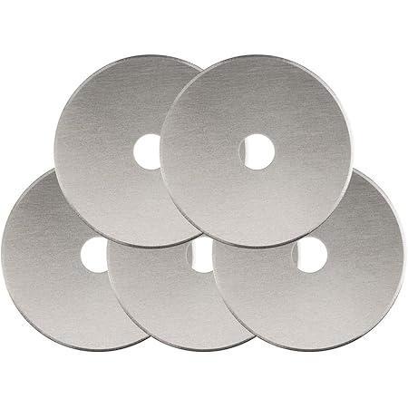 Amazon.com: Fiskars 95287097J Rotary Cutter Replacement Blades, 45mm ...