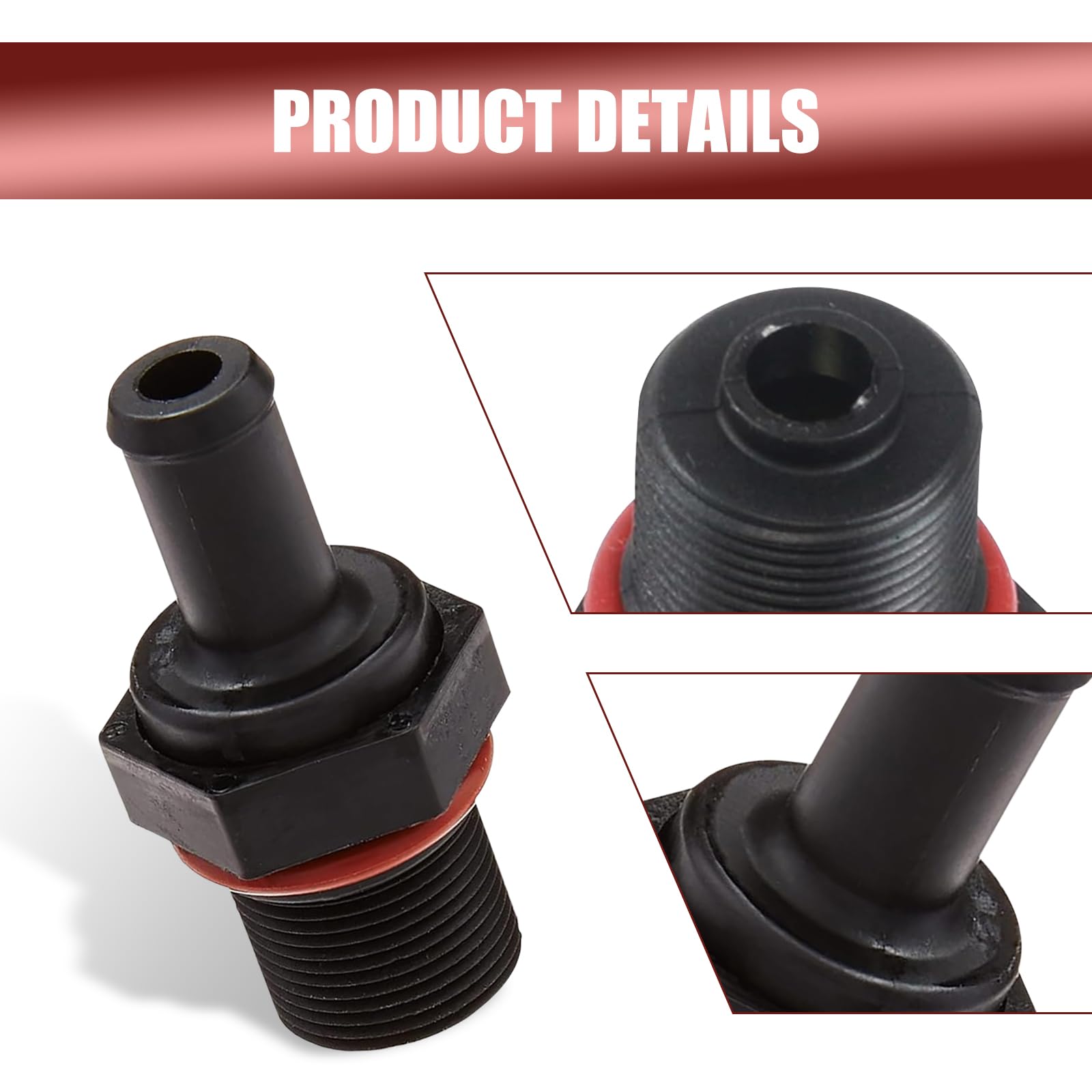 Snapklik.com : Jokormo 1 PC Automobile PCV One-way Check Valve ...