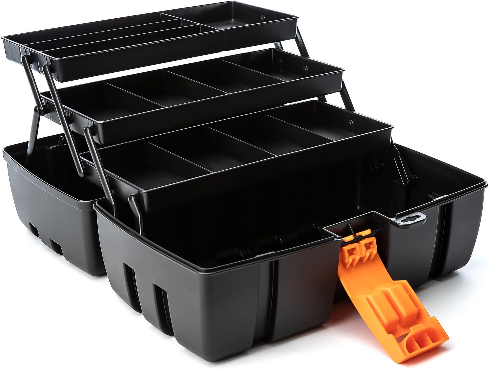 raaco Toolbox 17“, Werkzeugkoffer leer aus Kunststoff, 22,3 x 44,2 x 22 ...