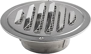 Round Stainless Steel Vent Cover Designed for Easy Installation on ...