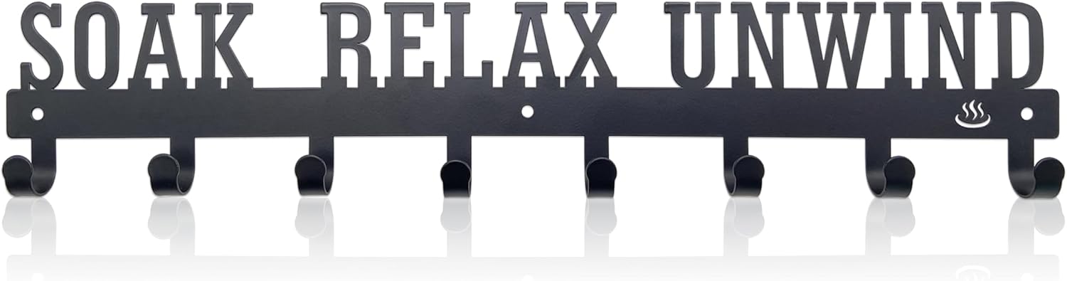 Amazon.com: noxozoqm Hot Tub Towel Rack for Outdoor 16.5 inches, Hot ...