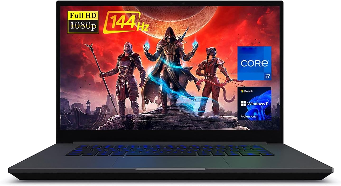 Amazon.com: NUC Intel X15 Gaming Laptop, 144Hz 15.6"" FHD Display ...