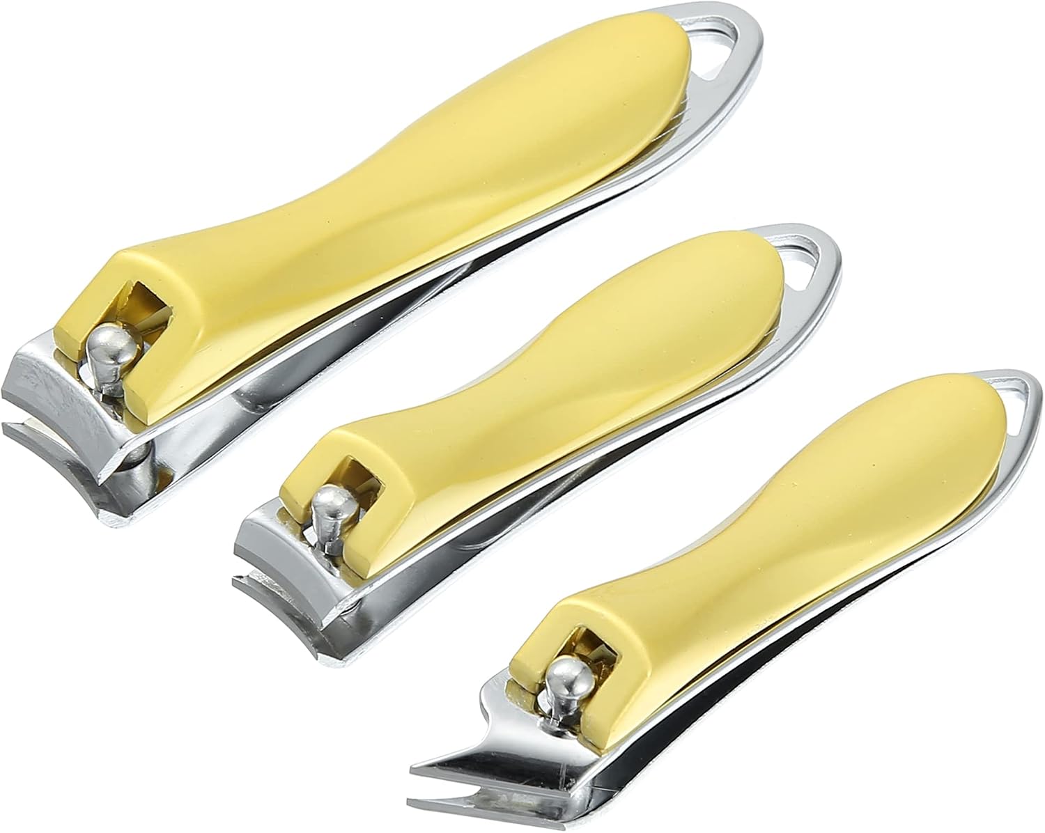 Amazon.com : VOCOSTE 3 Pcs Nail Clippers Set, Professional Fingernail ...