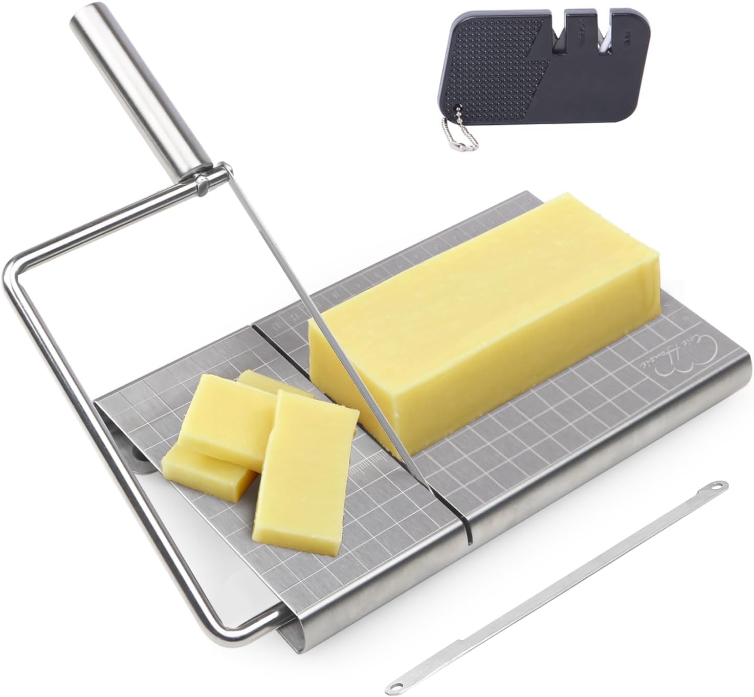 Westmark Cheese Slicer with Sharp Blade, Adjustable Cutting Thickness ...