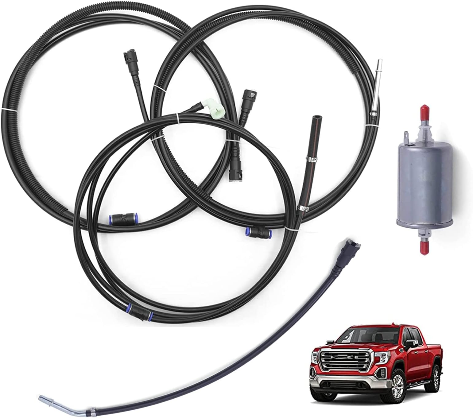 Amazon.com: LAWETA FL-FG0053 Upgraded Nylon Fuel Lines Kit Fit for ...
