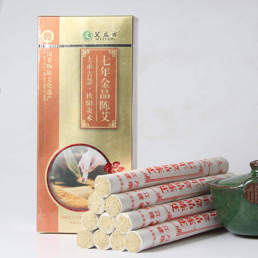 Buy Chinese Moxa Pure Wild Mugwort Artemisia Cigars Argyi - Moxa 7 ...