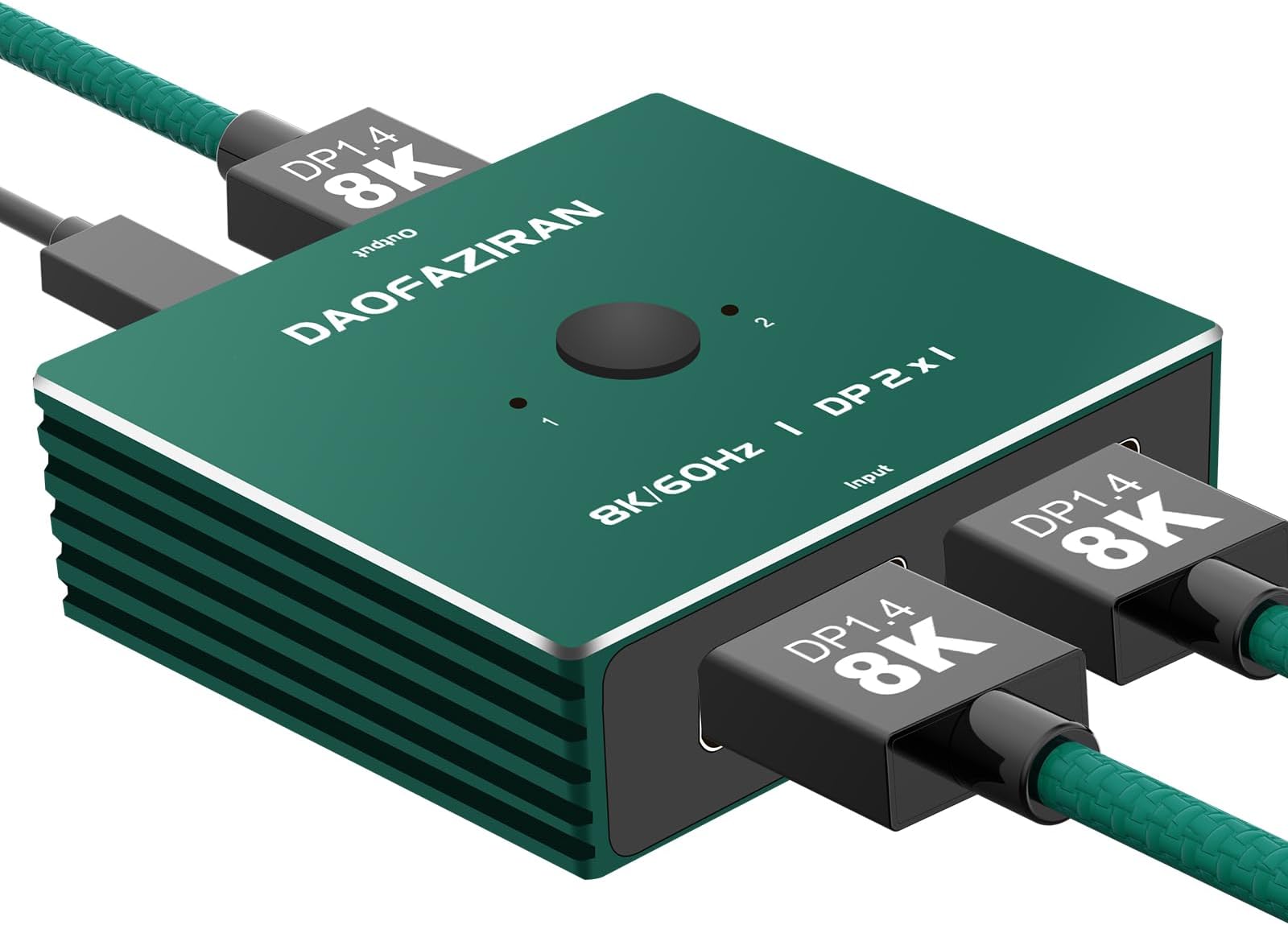 Amazon.com: DisplayPort Switch 8K Splitter Bidirectional DP 1.4 ...