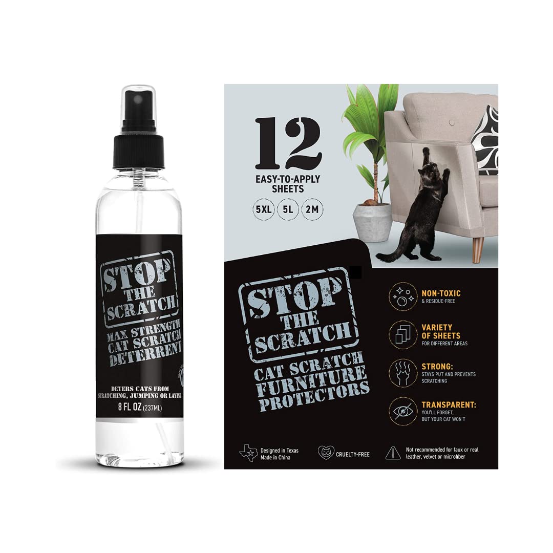 Amazon.com : Cat Scratch Deterrent Mega Protection Bundle - Stop The ...