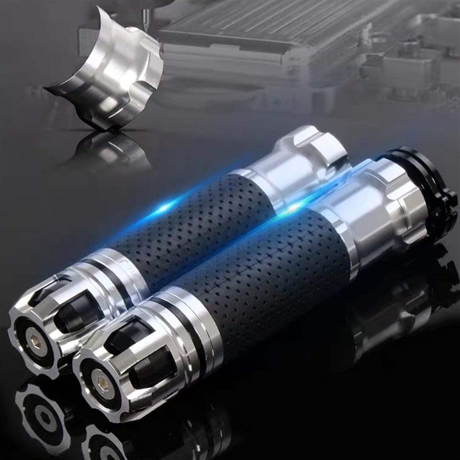 Comfort Handle 78» 22MM Motorcycle Handle Grips Racing Handlebar Hand ...