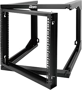 Amazon.com: Tecmojo 9U Rack Wall Mount with Swing Gate, 9U Server Rack for 19inch Computer/AV ...
