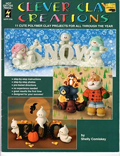 Clever Clay Creations: 11 Cute Polymer Clay Projects for All Through ...