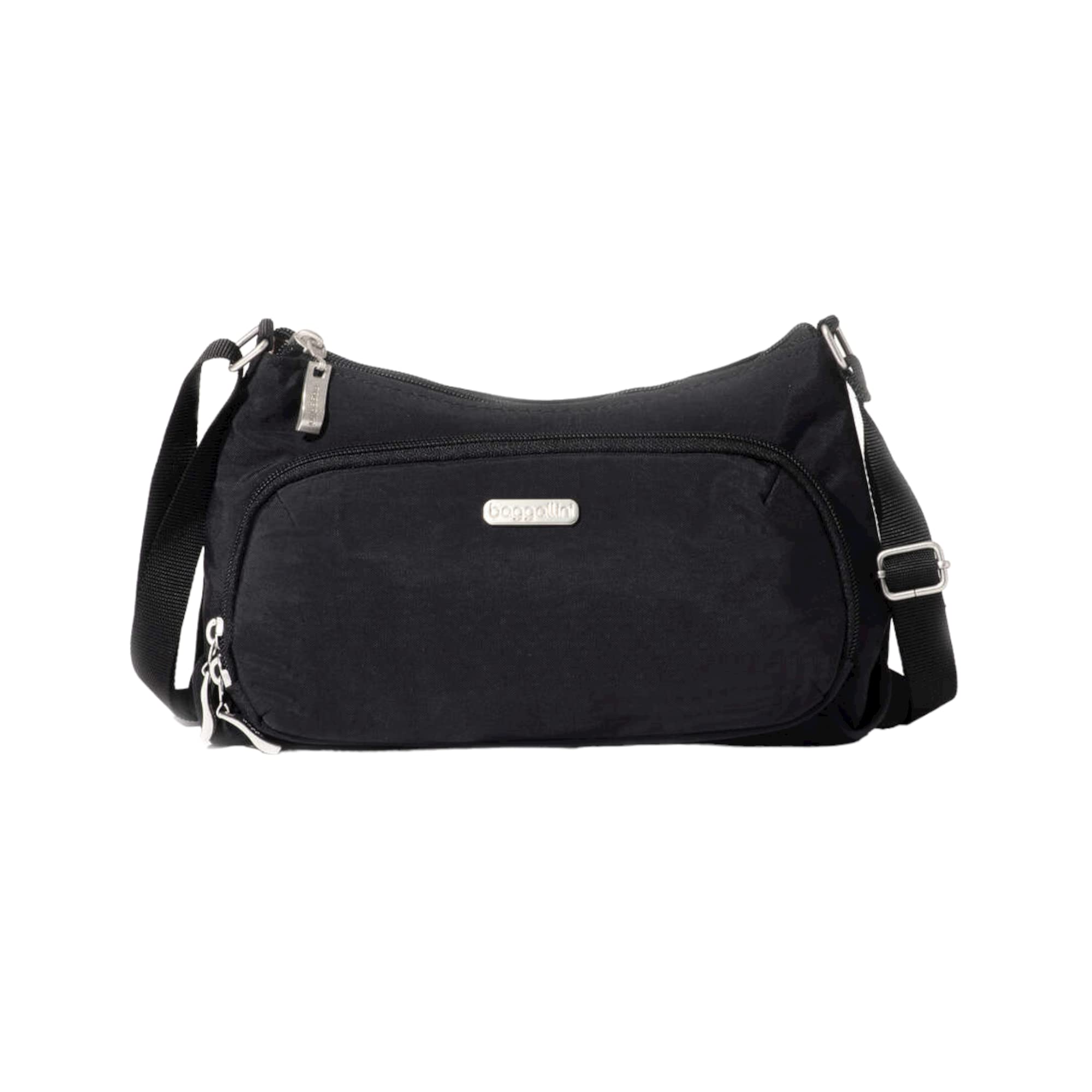 Baggallini Daily Bag (Black with Sand Lining): Handbags: Amazon.com