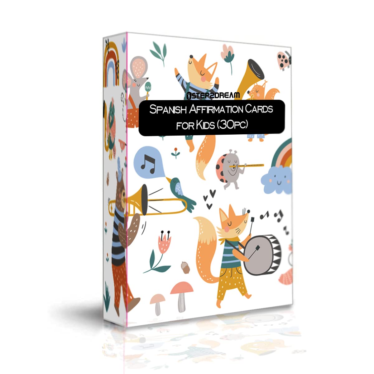 1step2dream Spanish English Affirmation Cards For Kids Bilingual ...