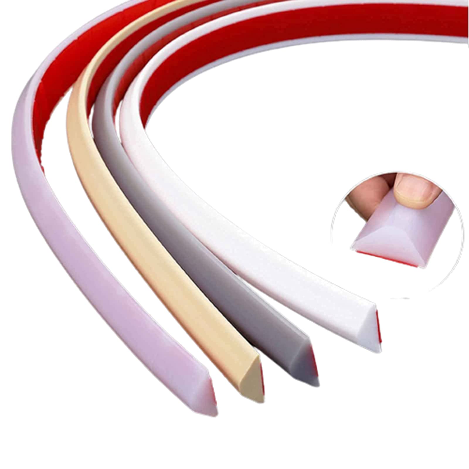 Buy Bathroom Water Stopper Water Retaining Strip,Shower Barrier for Wet ...