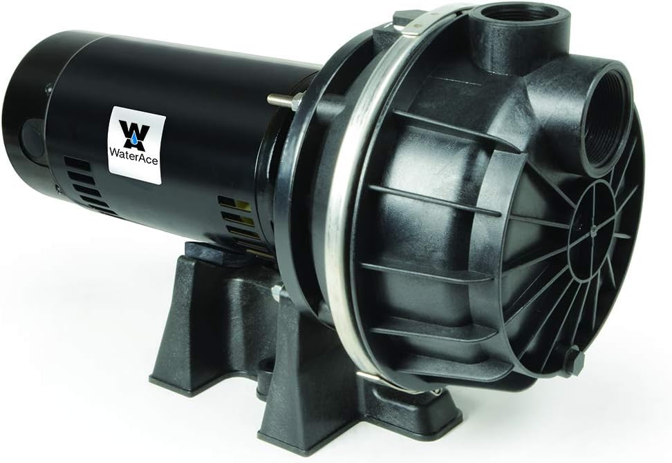 WaterAce WA10PLS Irrigation Pump, Black - Amazon.com