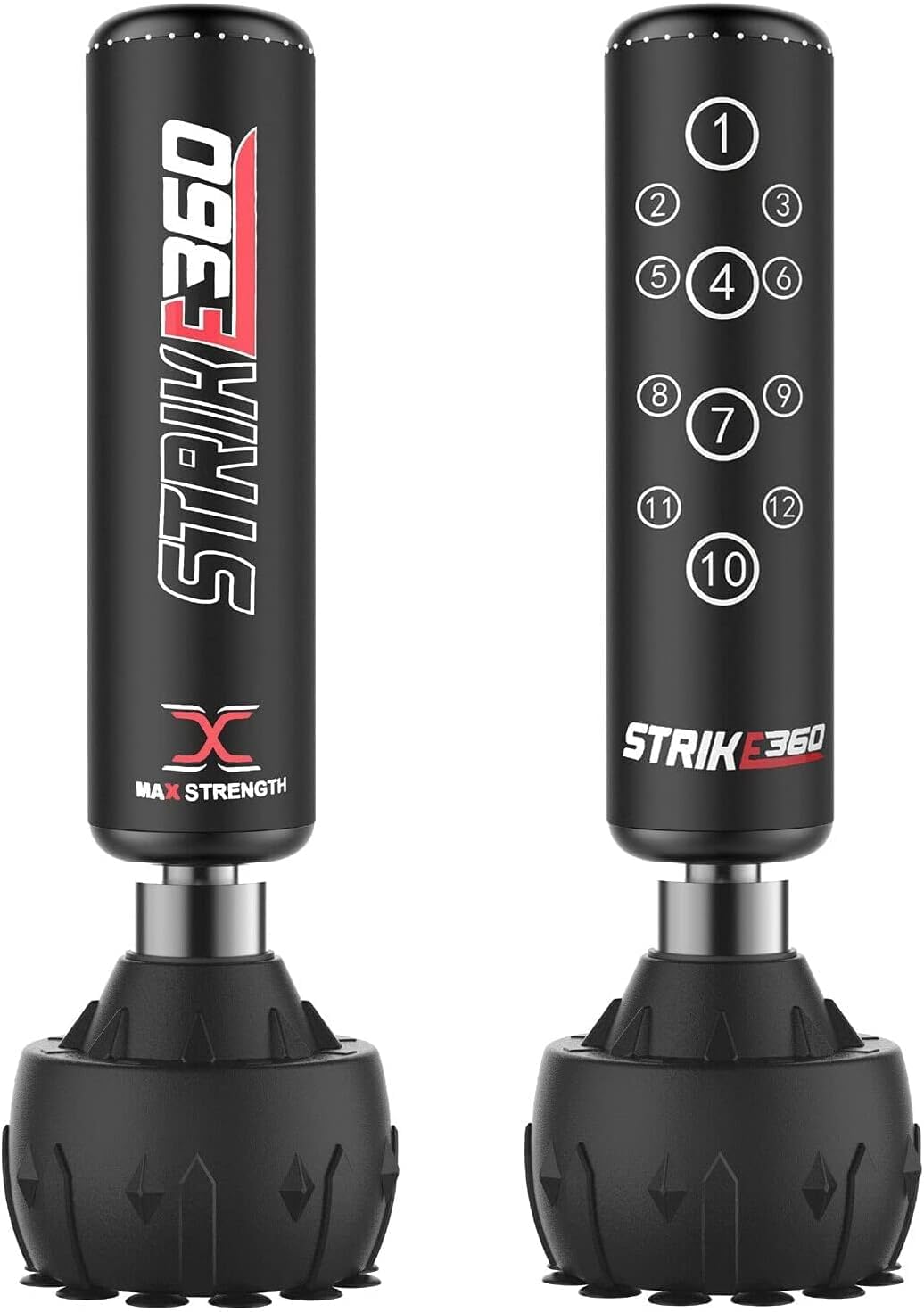 Boxing Dummy Full Body Punching Man Boxing Stand Silastic Punching ...