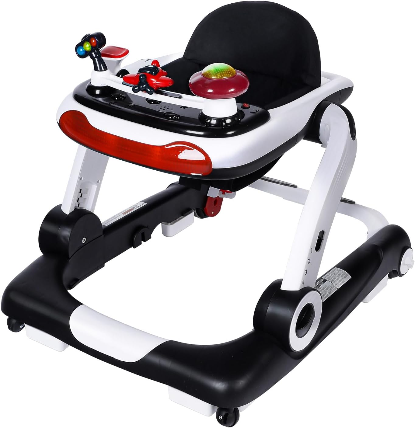 Amazon.com : INFANS Baby Walker, 5 in 1 Behind Walker Learning Seated ...