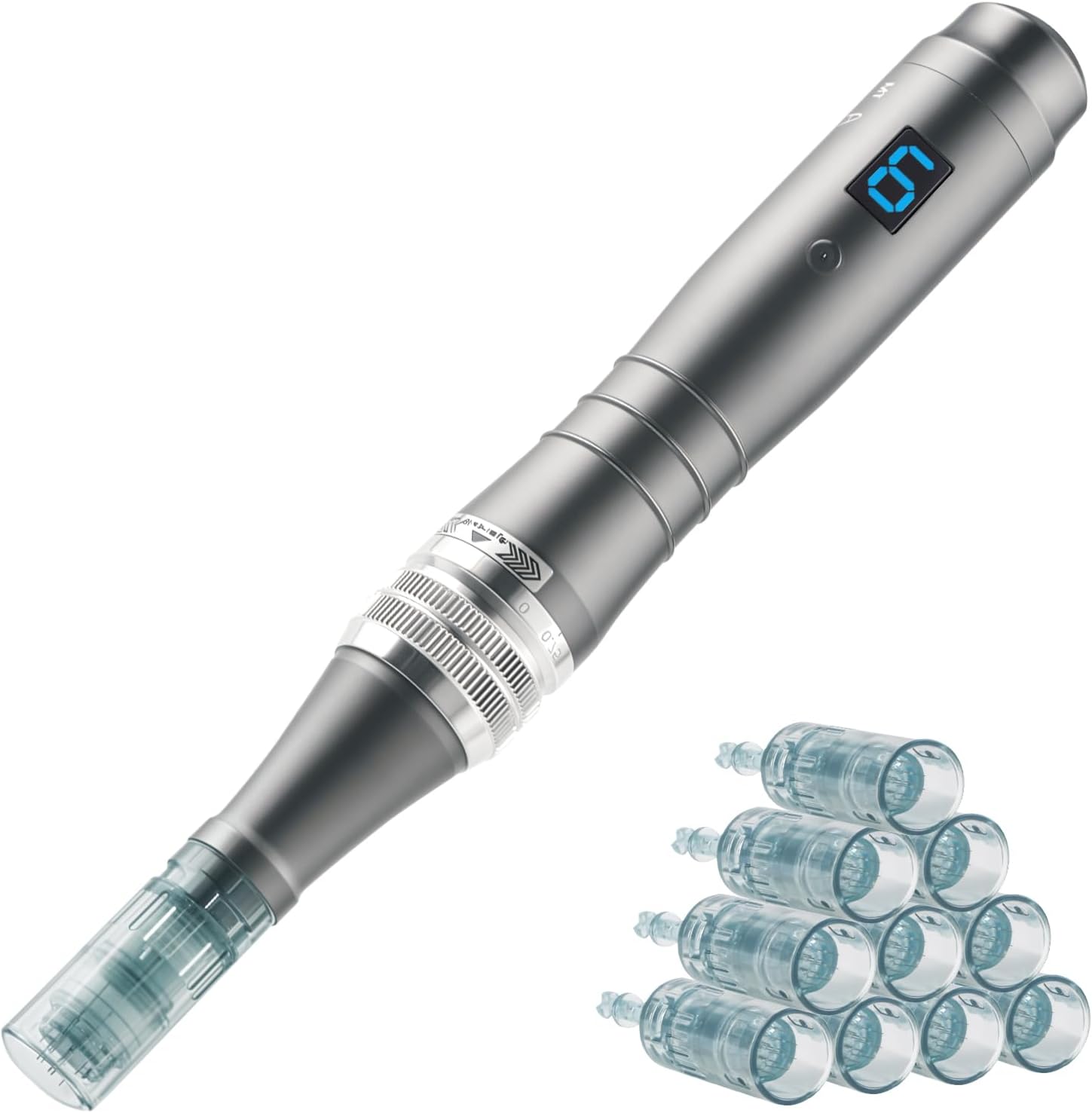 Amazon.com: Derma Roller Pen for Women Men, Microneedles Pen Derma ...