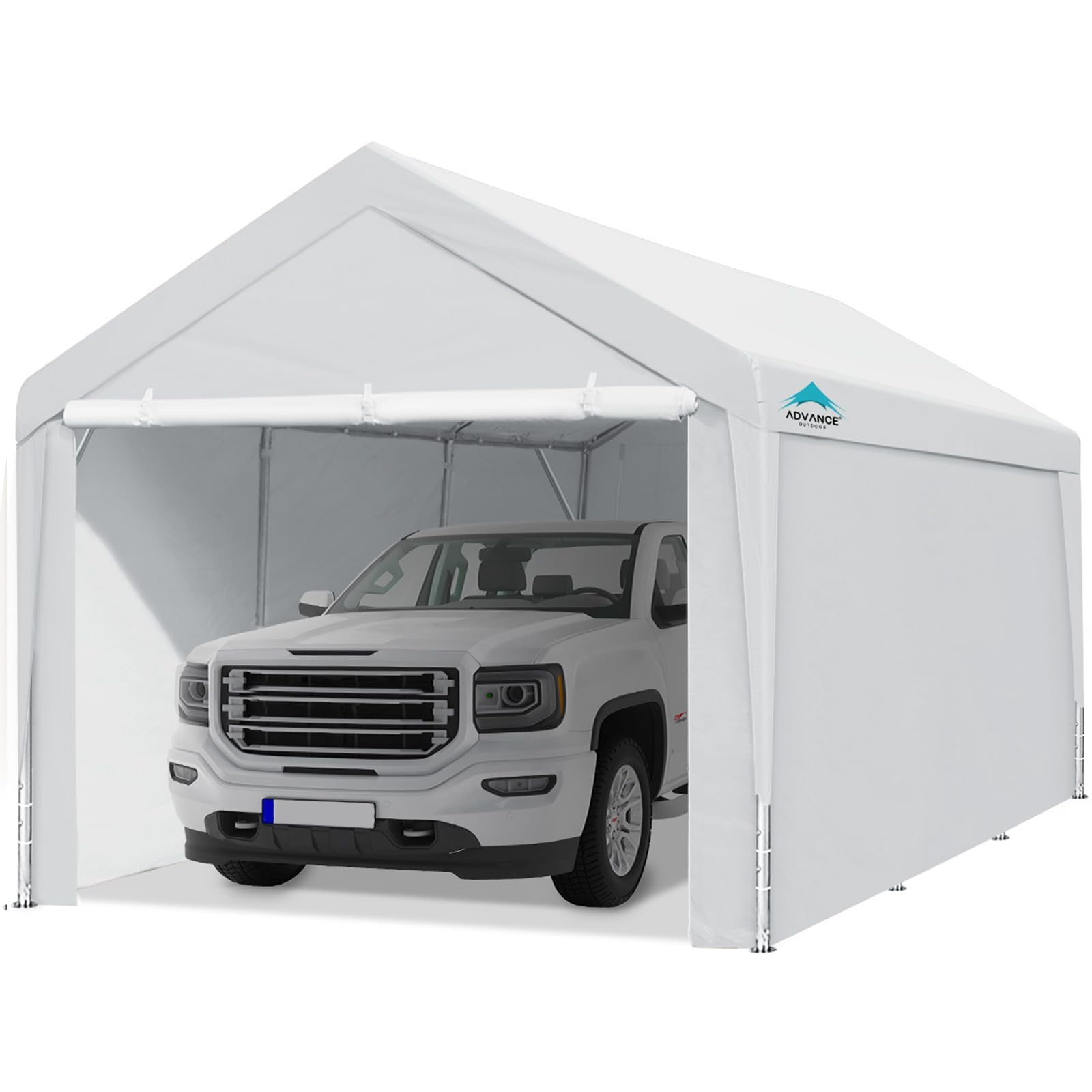 Snapklik.com : ADVANCE OUTDOOR 10x20 Ft Heavy Duty Carport