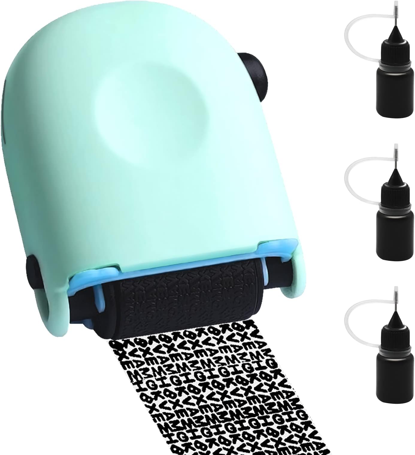 PLUS Kespon Guard Your Id Roller Stamp White : Amazon.co.uk: Stationery ...