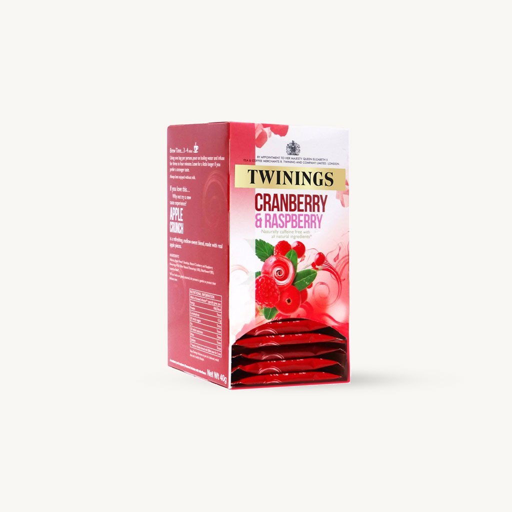 Twinings Cranberry and Raspberry 12X20 Enveloped Tea Bags : Amazon.co ...