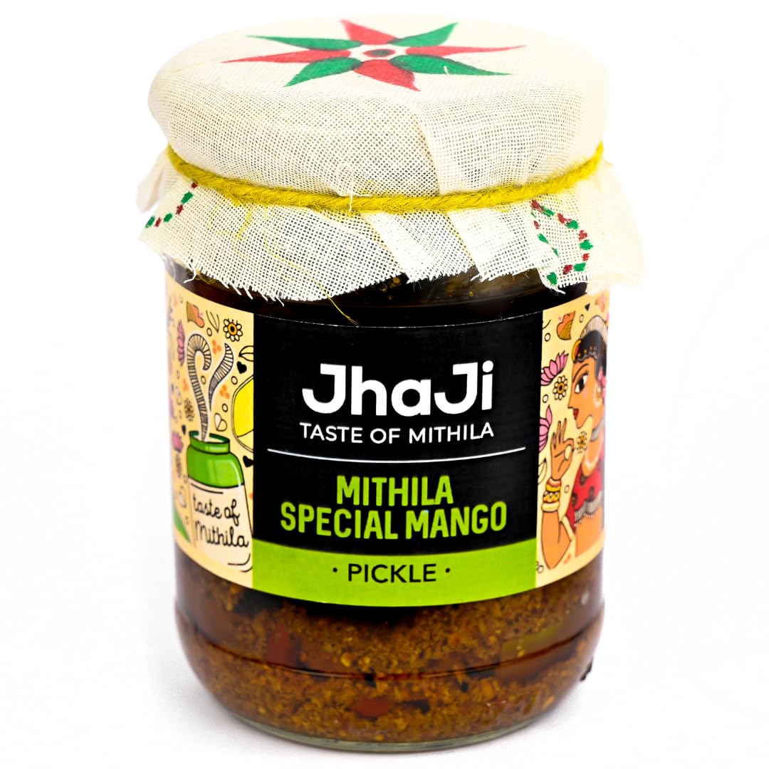 JhaJi - Taste of Mithila Special Mango Pickle|Bihari Style Aam Ka ...