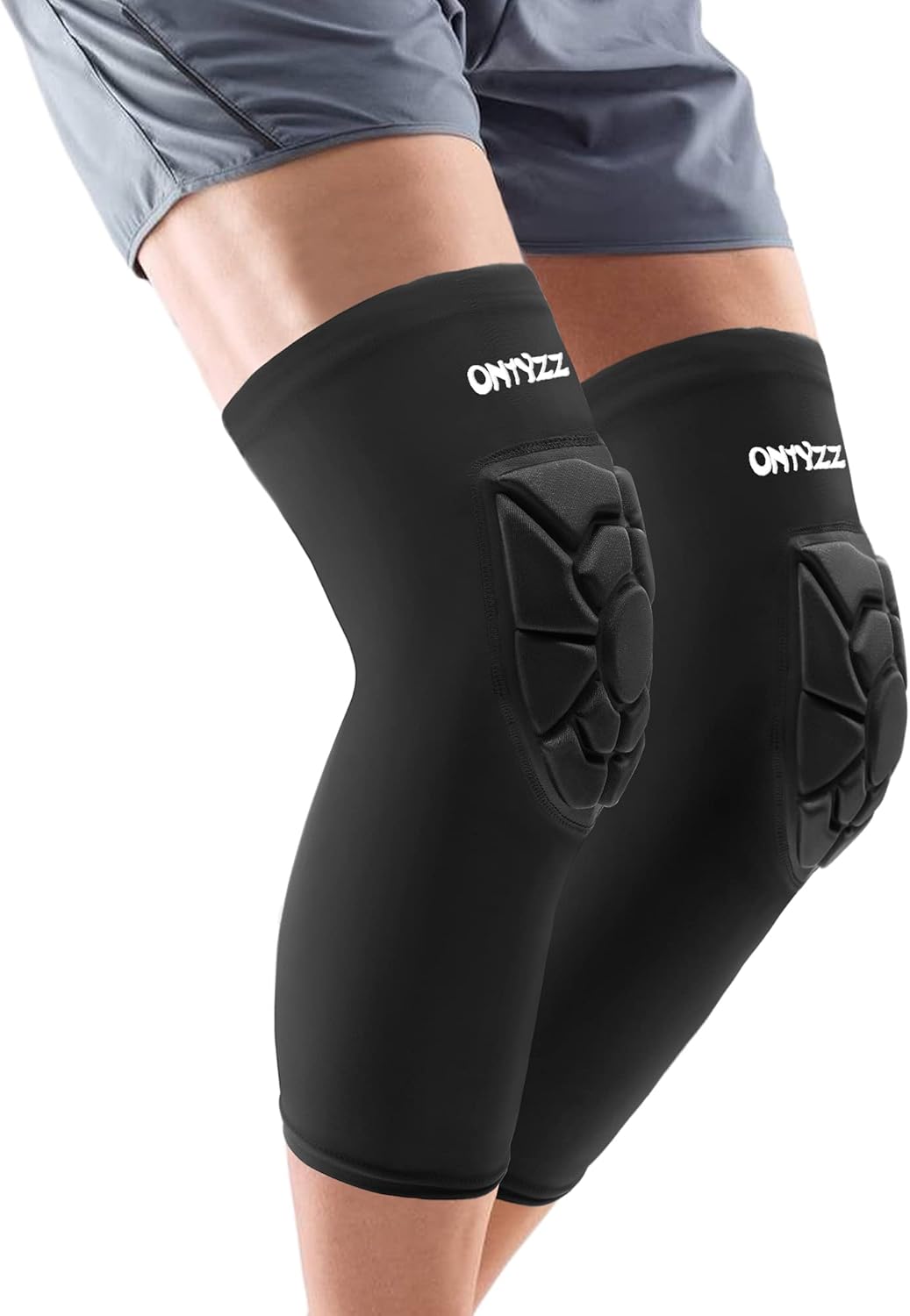 ONTYZZ 1 Pair Adult Sports Knee Sleeves Volleyball Knee Padded ...