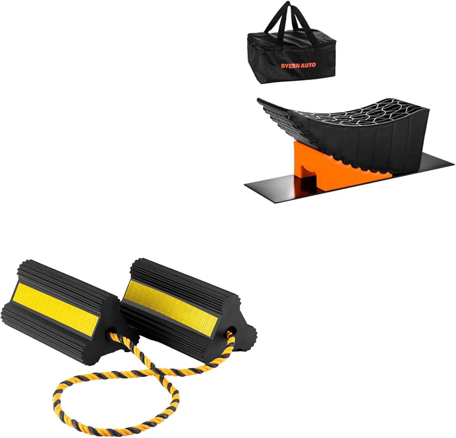 Amazon.com: BYERN AUTO Large Camper Levelers and Heavy Duty Rubber ...