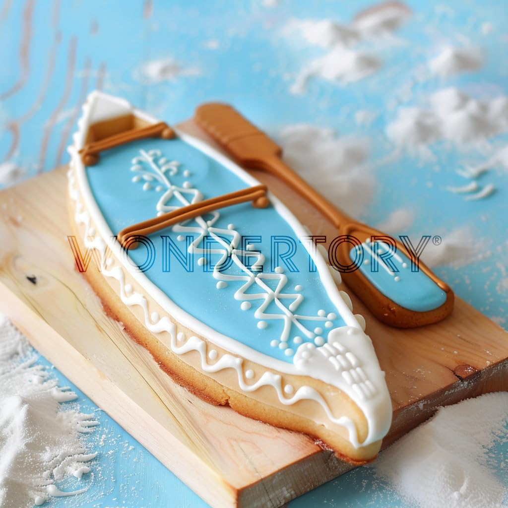 3D Printed Food Safe PLA Cookie Cutter Canoe Cookie Cutter - 3D Printed ...
