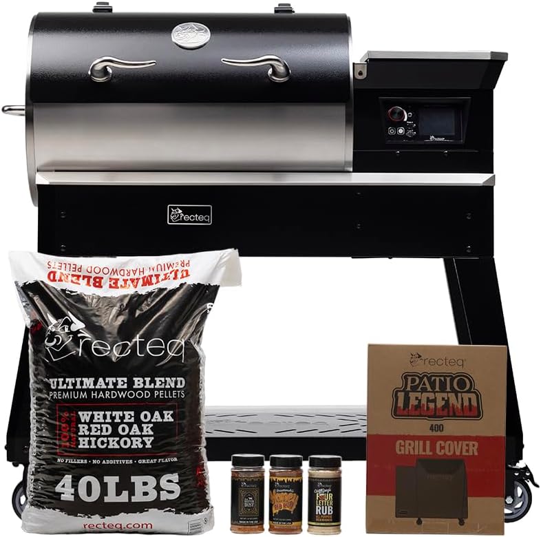 Amazon.com : recteq RT-590 Generation 1 Wood Pellet Grill - Wifi ...