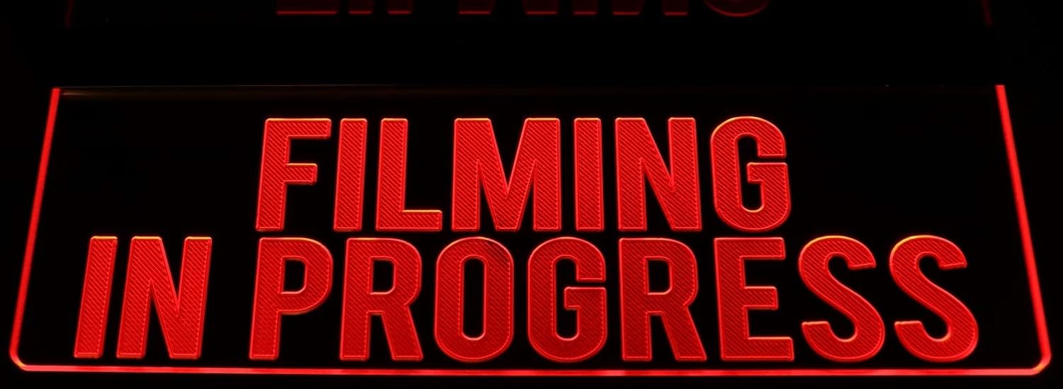 Amazon.com: ValleyDesignsND Filming in Progress Recording Home Music ...