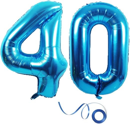 Ballon gonflable XL 40 ans, ballon gonflable chiffre 40, ballon ...
