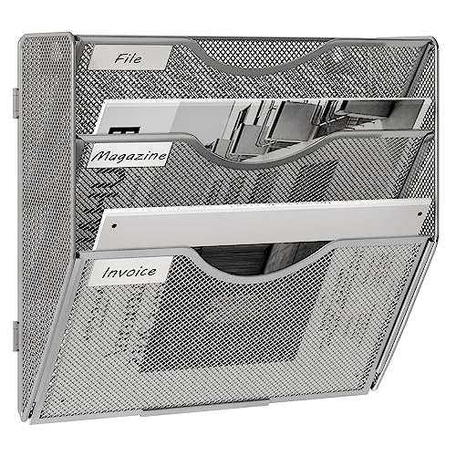 Snapklik.com : EasyPAG Wall Mounted File Organizer Assembly Vertical ...