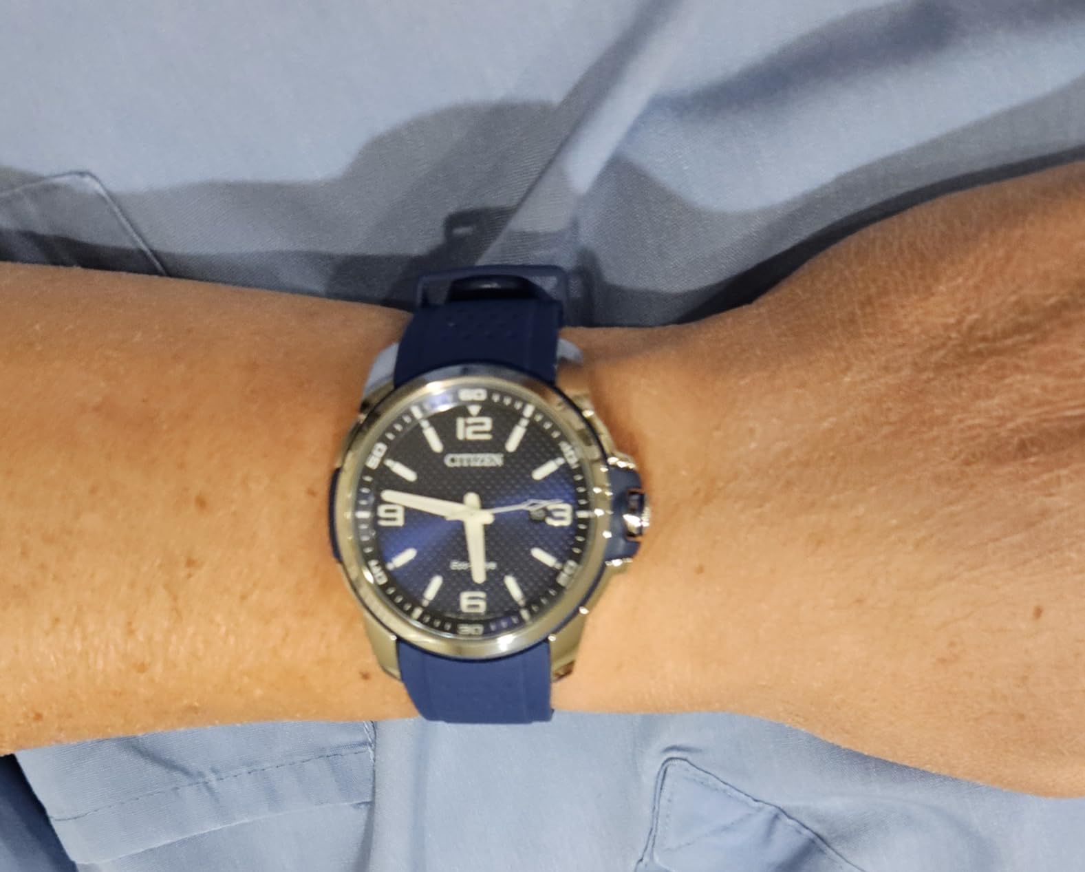 Amazon.com: Citizen Men's Eco-Drive Weekender Watch in Stainless Steel ...