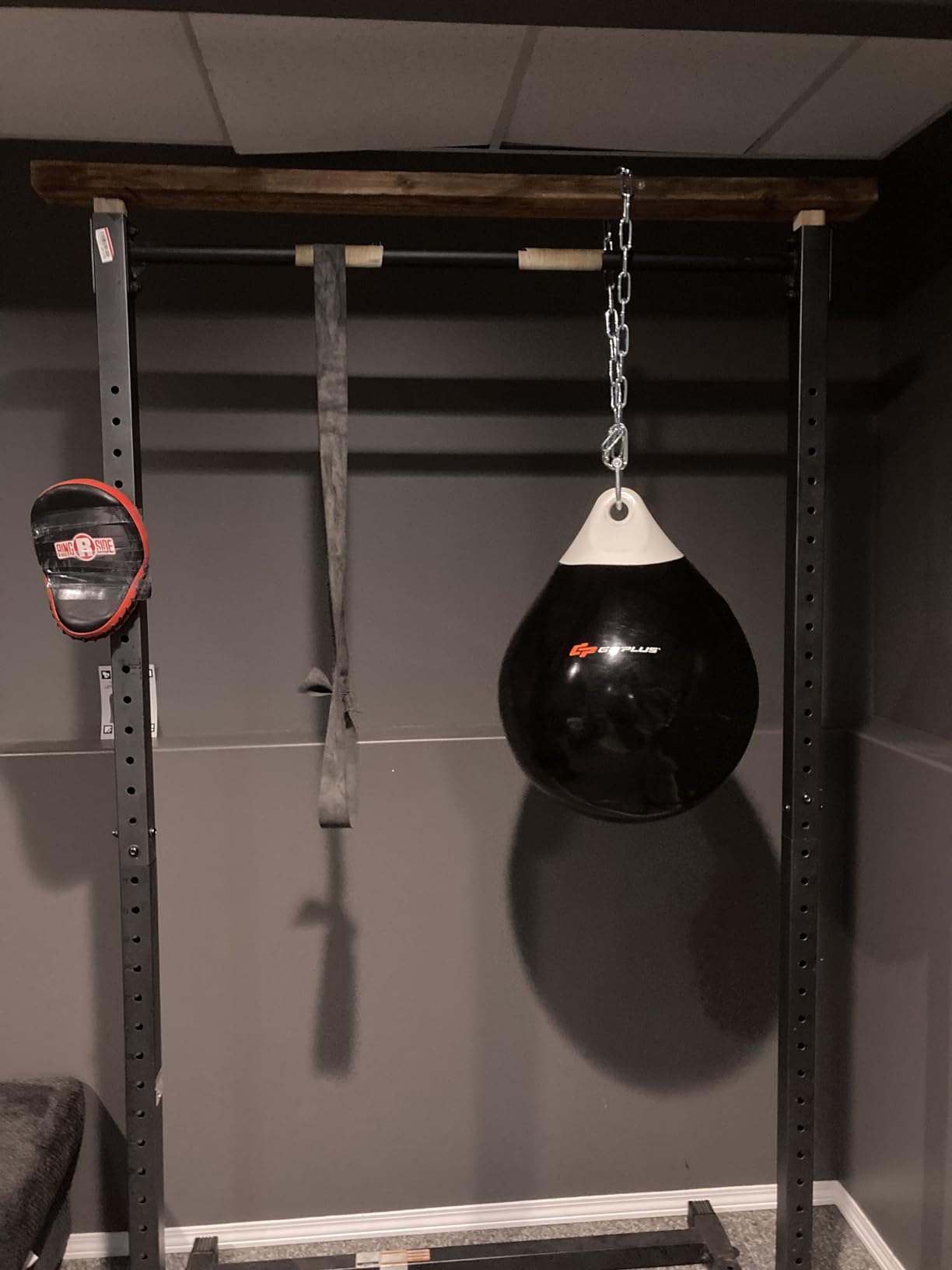 Goplus Water Aqua Bag, 18” 110 Pound Heavy Punching Bag with Adjustable ...