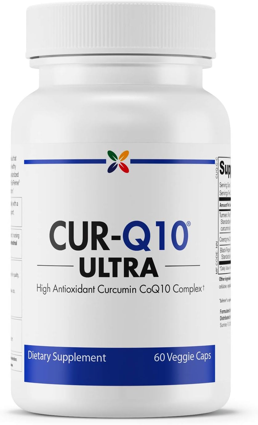 Amazon.com: Stop Aging Now - CUR-Q10 Ultra Complex - Curcumin2K & MAX ...