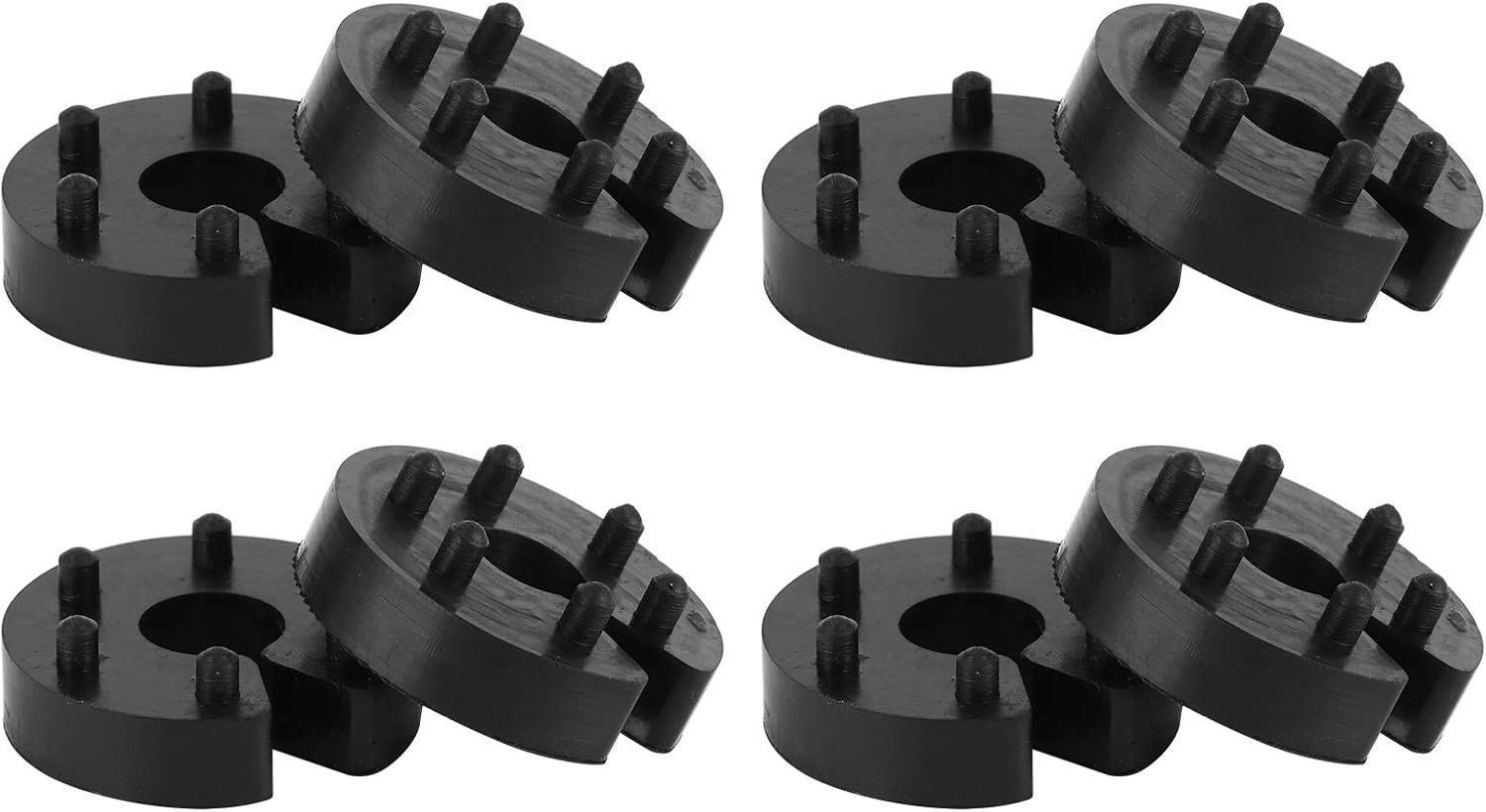 8pcs Universal Suspension Travel Limiters Automobile Stick Clip Buckle ...