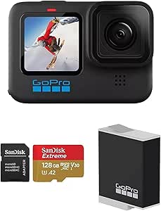 Amazon.com : GoPro HERO10 Black (Hero 10) - Waterproof Action Camera with Front LCD and Touch ...