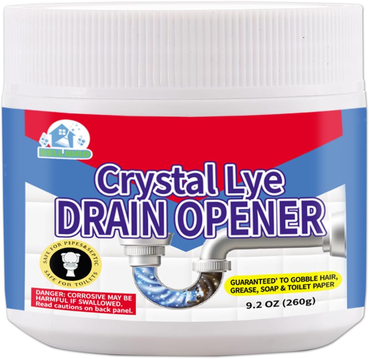 Amazon.com: Instant Power Professional Crystal Lye Drain Cleaner, Drain ...