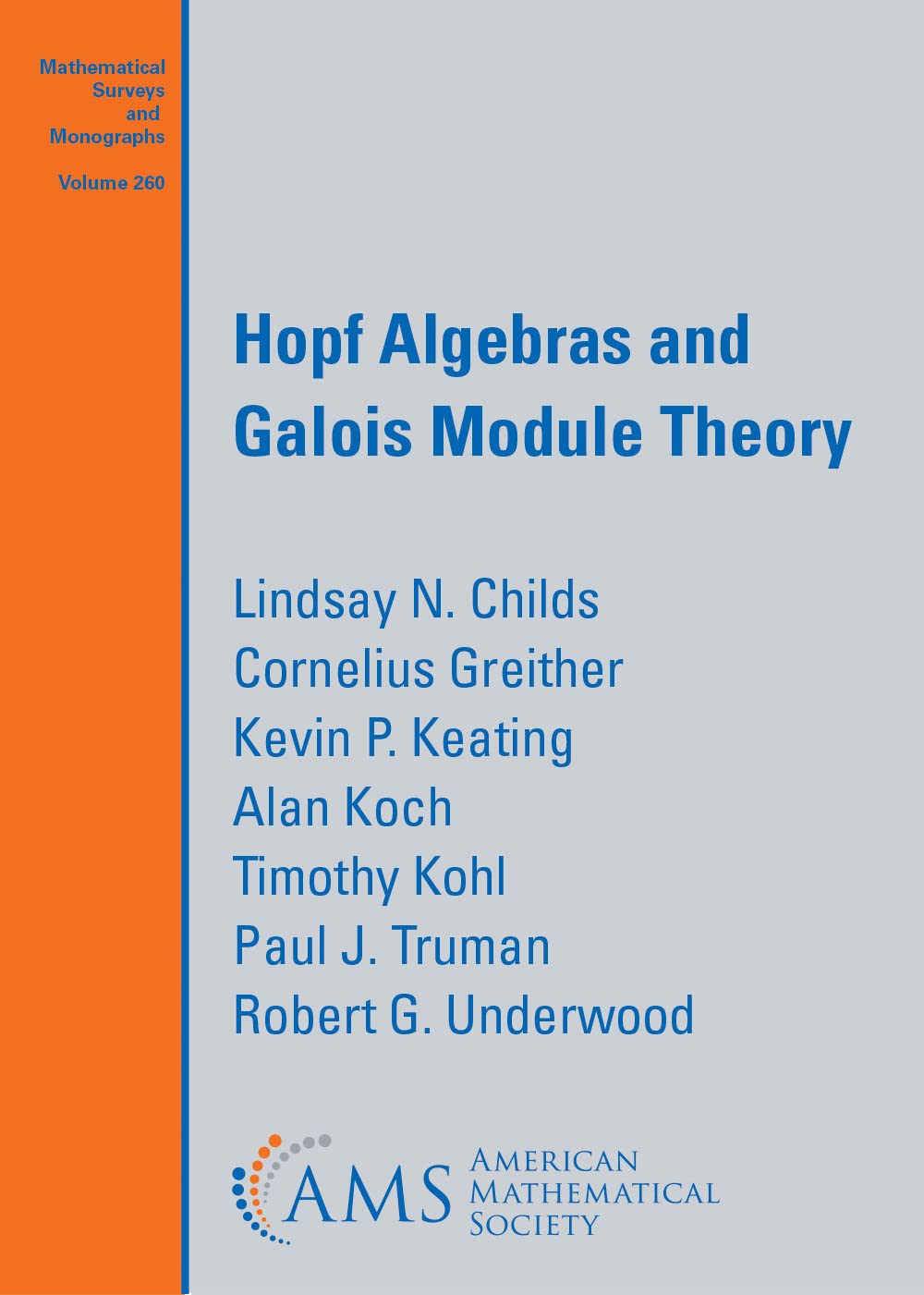 Amazon.com: Hopf Algebras and Galois Module Theory (Mathematical ...