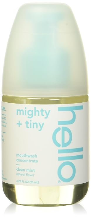Amazon.com : HELLO Clean Mint Mouthwash Concentrate, 3.25 FZ : Health ...
