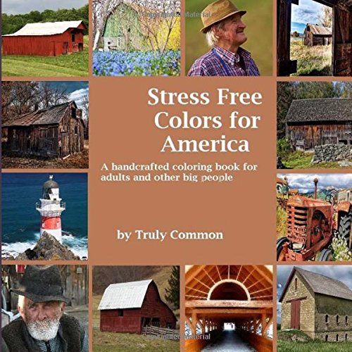 Amazon.com: Stress Free Colors for America: A handcrafted coloring book ...