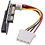 Amazon.com: Cablecc IDE/PATA 40Pin Disk to SATA Female Converter ...