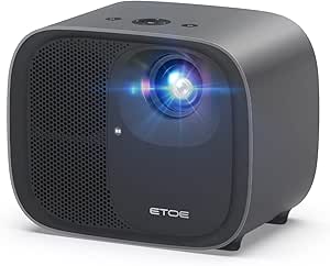 ETOE 1080P Smart Projector, Video Projector with Android TV 10.0, Auto ...